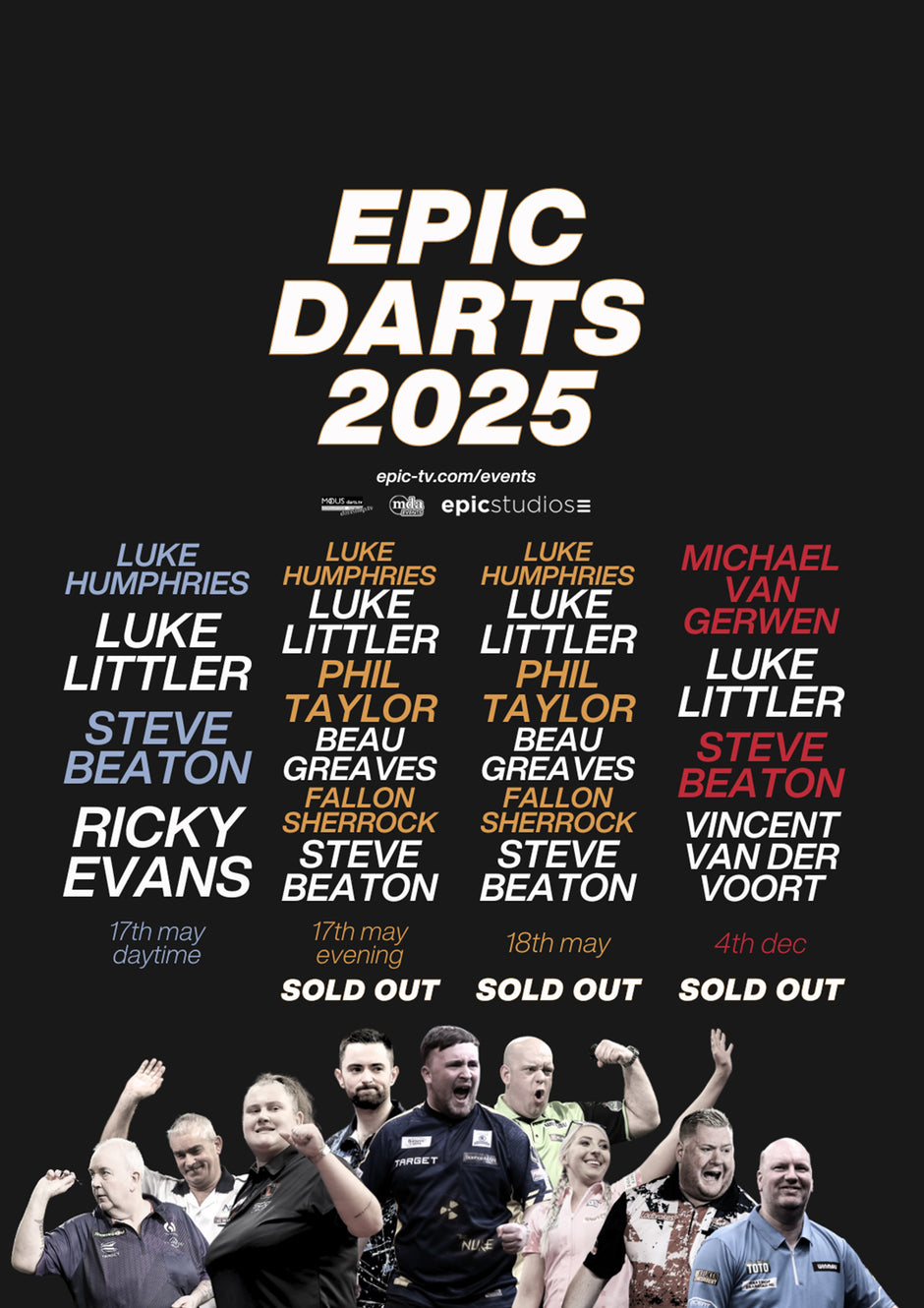 Upcoming Darts Events | Live Darts Events & Exhibitions – Dartshop.tv