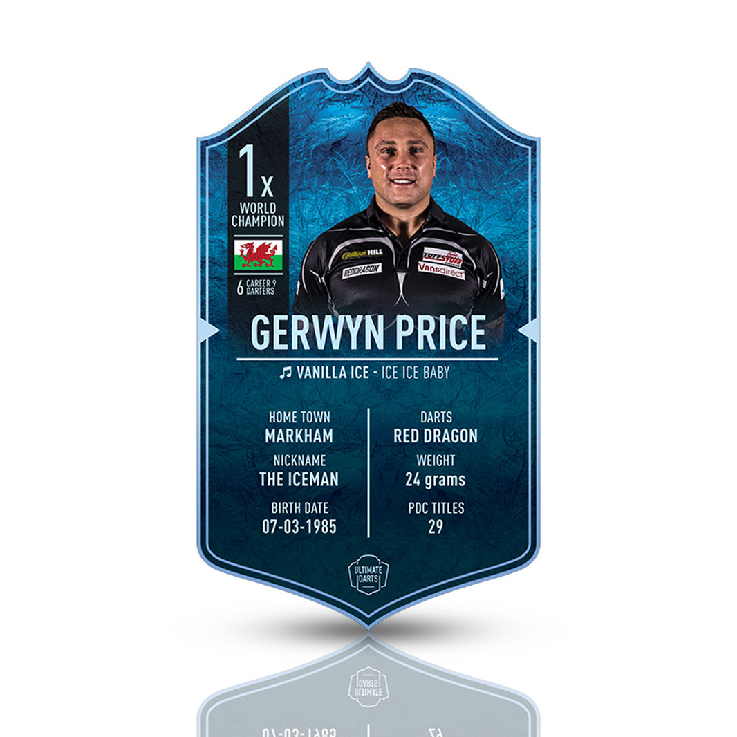 Gerwyn Price Collection | The Iceman Darts Merchandise – Dartshop.tv